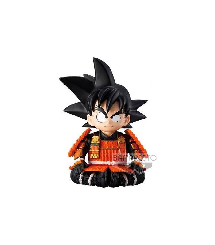 DRAGON BALL - KID GOKU JAPANESE ARMOR & HELMET VER. A - FIGURINE -12 CM