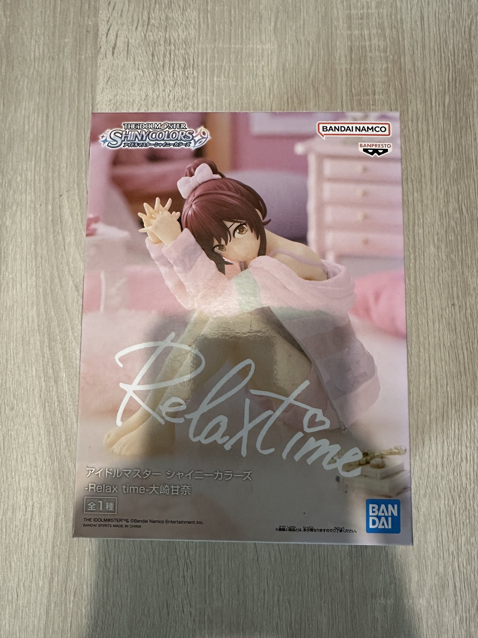 The Idolm@ster Shiny Colors Amana Osaki Relax Time Figurine Banpresto