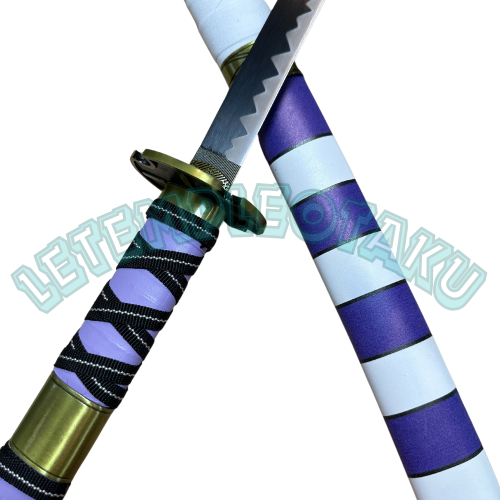 Katana Nidai Kitetsu One Piece Monkey D. Luffy Réplique - 103 cm