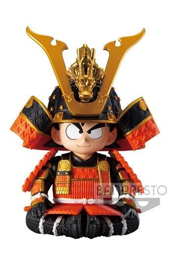 DRAGON BALL - KID GOKU JAPANESE ARMOR & HELMET VER. A - FIGURINE -12 CM